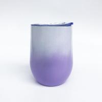 China 12oz Double Walled Stainless Steel Wine Tumbler Custom For Girl for sale