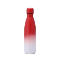 China Matte Cola Shaped Water Bottle Stainless Steel Frosted Portable Insulation Thermal for sale