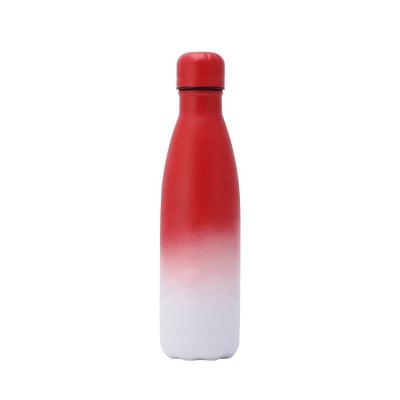 China Matte Cola Shaped Water Bottle Stainless Steel Frosted Portable Insulation Thermal for sale