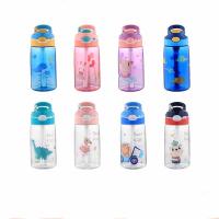 China Cartoon Design Lightweight Water Bottle With Lock Design for sale