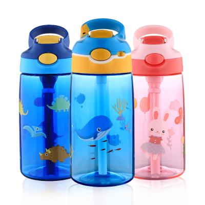 China Cartoon Design Lightweight Water Bottle With Lock Design for sale