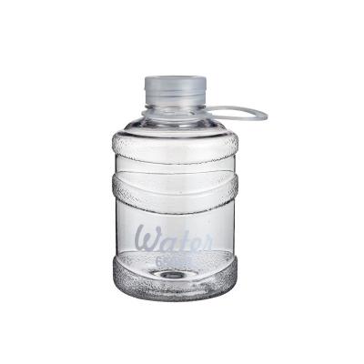 China Stylish Personalized Mineral Water Bottle Shape Design 600ml Large Capacity for sale
