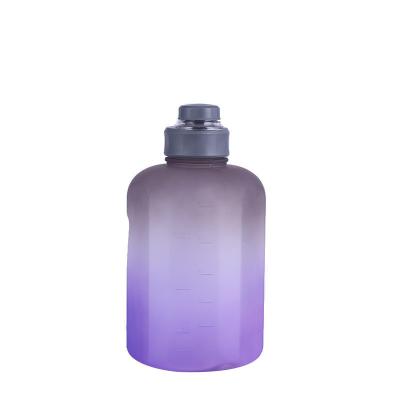 China Large Capacity Bpa Free Direct Drinking Water Bottle Gradient Color for sale