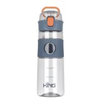 China Light Weight Touch Open Bpa Free Plastic Bottle With Silicone Handle for sale