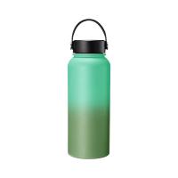 China Gradient Color Stainless Steel Double Wall Drink Bottle Customized Design for sale