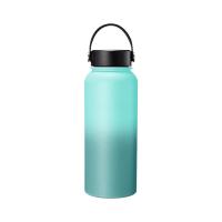 China Gradient Color Stainless Steel Double Wall Drink Bottle Customized Design for sale