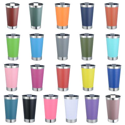 China Custom Logo Double Walled Vacuum Insulated Coffee Mug 10oz 16oz 20oz 30oz for sale