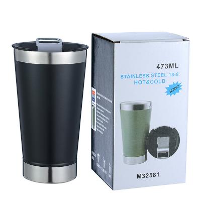 China 30 Oz Metal Stainless Steel Tumbler Cups For Coffee Beer for sale