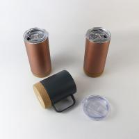 China Stainless Steel Coffee Mug With Handle Double Wall Vacuum Insulated for sale