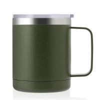 China 12oz Stainless Steel Insulated Coffee Mug With Handle Double Wall for sale