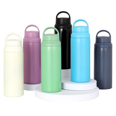 China Wide Mouth Anti Scald Double Wall Drink Water Bottle Stainless Steel Bpa Free for sale