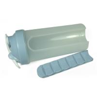 China BPA Free Shaker Water Bottle With 7 Day Pill Case for sale