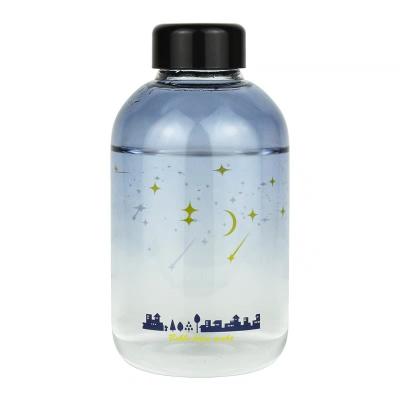China Single Wall High Borosilicate Glass Drink Water Bottle Personalized for sale