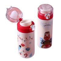 China Christmas Cartoon 304 Stainless Steel Winter Water Bottles 500ml for sale