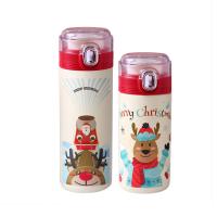 China Christmas Cartoon 304 Stainless Steel Winter Water Bottles 500ml for sale