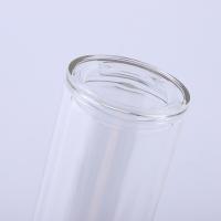 China Double Wall Inslution Borosilicate Glass Cup With 2 In 1 Stainless Steel Infusers for sale