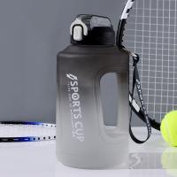 China Sport Gym Recommend Use Bpa Free Plastic Drink Water Bottles Large Capacity for sale