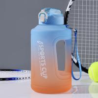 China Sport Gym Recommend Use Bpa Free Plastic Drink Water Bottles Large Capacity for sale