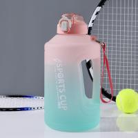 China Sport Gym Recommend Use Bpa Free Plastic Drink Water Bottles Large Capacity for sale