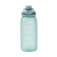 China Matte Color Finish Hydra Tritan Plastic Bottles With Time Marker Design for sale