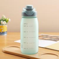 China Matte Color Finish Hydra Tritan Plastic Bottles With Time Marker Design for sale