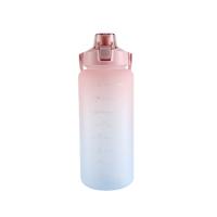 China Outdoor Portable Big Volume Drink Bottles Mugs Gradient Color Unique Design for sale