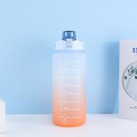China Outdoor Portable Big Volume Drink Bottles Mugs Gradient Color Unique Design for sale