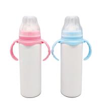 China 350ml Stainless Steel Baby Insulated Feeding Bottle Direct Drinking for sale
