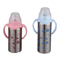 China Eco Friendly 8oz Baby Stainless Steel Kids Bottles BPA Free for sale