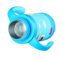 China 3in1 Step Double Wall Stainless Steel Vacuum Baby Bottles 350ml for sale