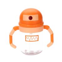 China Kids Children Bpa Free Portable Plastic Bottles Robot Cartoon Character Design for sale