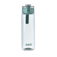 China Different Capacity Plastic Drink Water Bottles With Finger Touch Open Lids for sale
