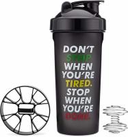 China Wholesale BPA Free Sport Gym Blender Plastic Water Bottle for sale