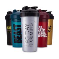 China Wholesale BPA Free Sport Gym Blender Plastic Water Bottle for sale