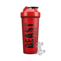 China Protein Shaker Premium Gym Bottle Stainless Steel Mixer Ball Included Anti Leak Screw Top Lid for sale