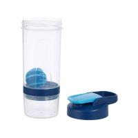 China 20Ounce Custom Sports Gym Fitness Plastic Shaker Bottles for sale