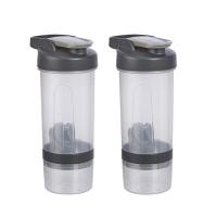 China 20Ounce Custom Sports Gym Fitness Plastic Shaker Bottles for sale