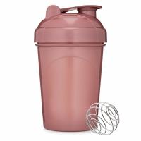 China Dishwasher Safe Custom Logo Fitness Plastic Shaker Bottles 20 OZ 400ml Bpa Free for sale