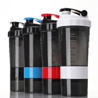 China Custom Shaker Bottle With Pill Organizer And Storage For Protein Powder for sale