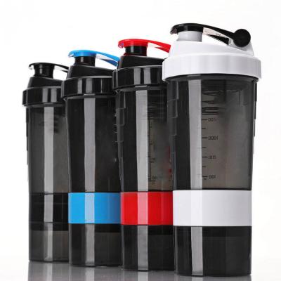China Custom Shaker Bottle With Pill Organizer And Storage For Protein Powder for sale