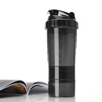 China Custom Shaker Bottle With Pill Organizer And Storage For Protein Powder for sale