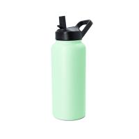 China Wide Mouth Double Wall Vacuum Insulated Water Bottles Custom 40oz 32oz for sale
