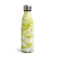 China Gym Double Walled Stainless Steel Marble Water Bottles 350ml 500ml 750ml 1000ml for sale