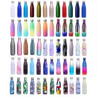 China 500ml Custom Cola Sublimation Drink Bottles Leakproof Sealing Plug For Cup Cover for sale