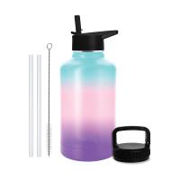 China Custom Logo Wide Mouth Vacuum Insulated Water Bottles Bpa Free for sale