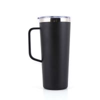 China 24oz Stainless Steel Insulated Coffee Mugs With Handles Keep Beverage Hot & Cold for sale