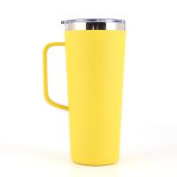 China 24oz Stainless Steel Insulated Coffee Mugs With Handles Keep Beverage Hot & Cold for sale
