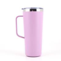 China Reusable Bpa Free Colorful Stainless Steel Coffee Cups Handy Easy for sale