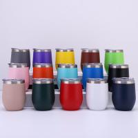 China 12oz 304 Stainless Steel Double Wall Thermos Mug U Shaped for sale