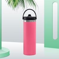 China Powder Coating 304 Stainless Steel Car Mugs With Handy Lids for sale